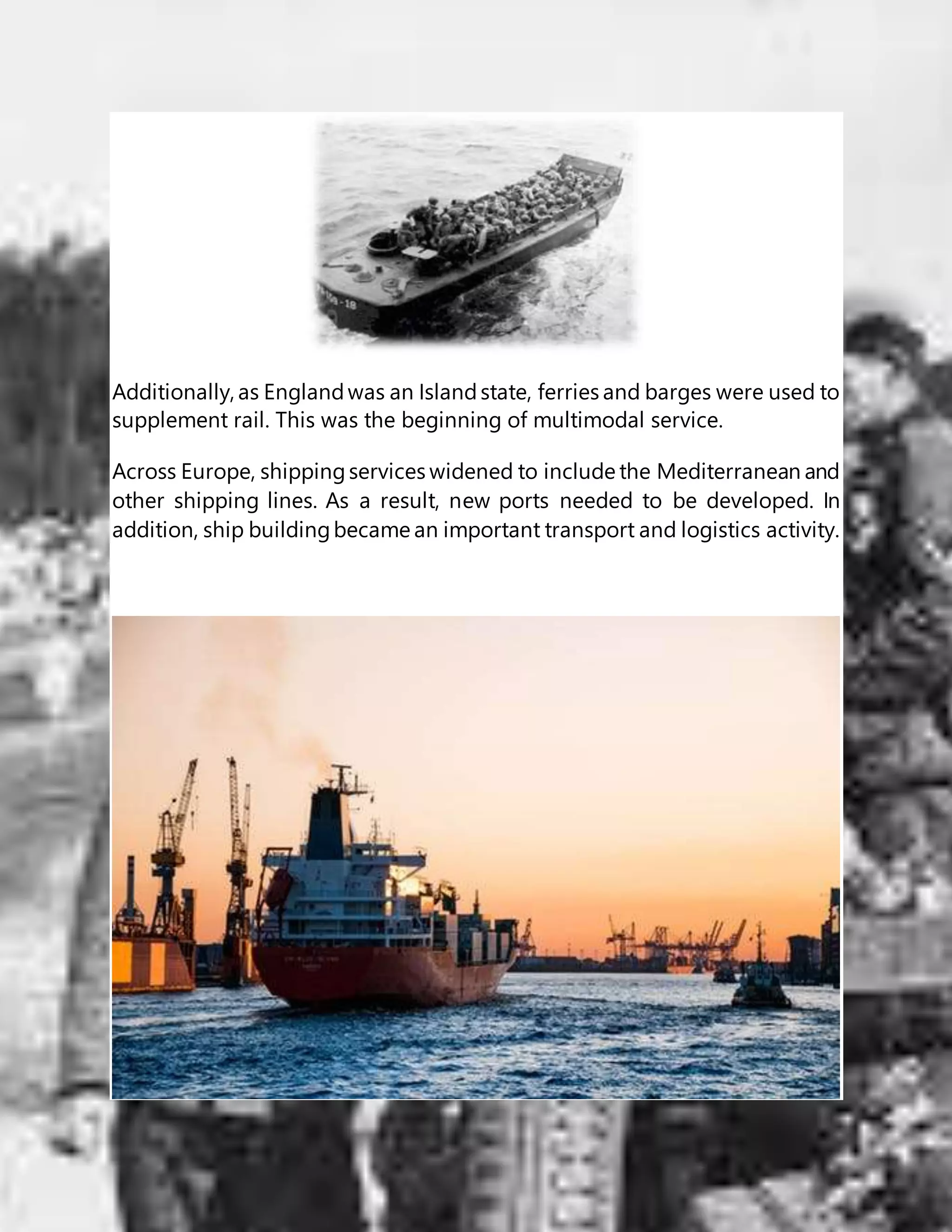 THE HISTORY OF LOGISTICS I - WORLD WAR II | DOCX