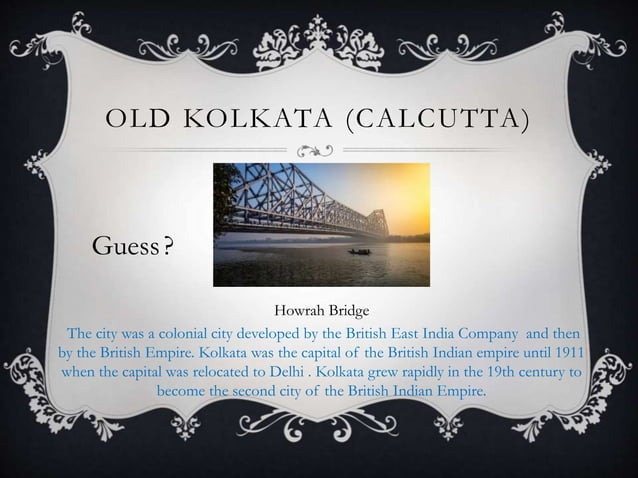 The history of madras , bombay & calcutta.pptx