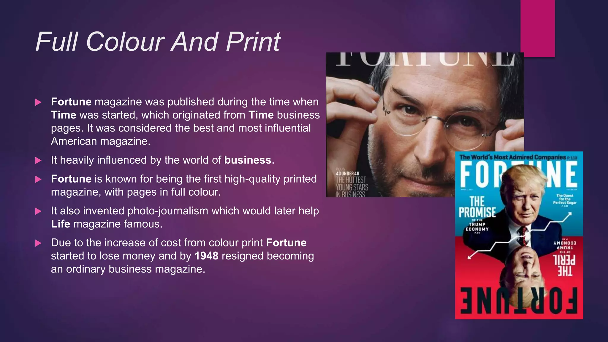 The History of Magazines | PPTX