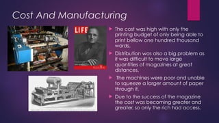 The history of magazines 2 | PPT