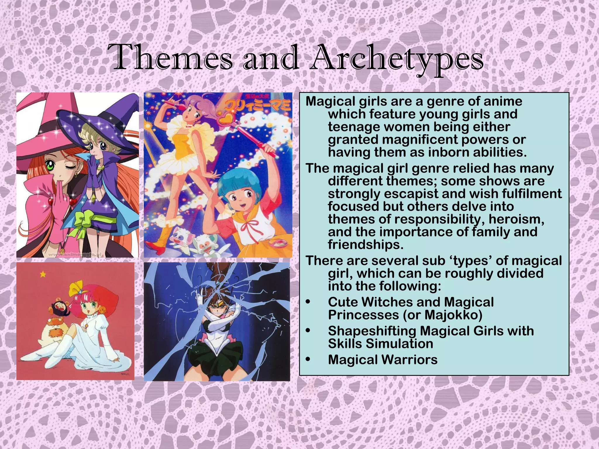 The Hstory of Magical Girl Anime: Sparkles Without Cullens | PPT