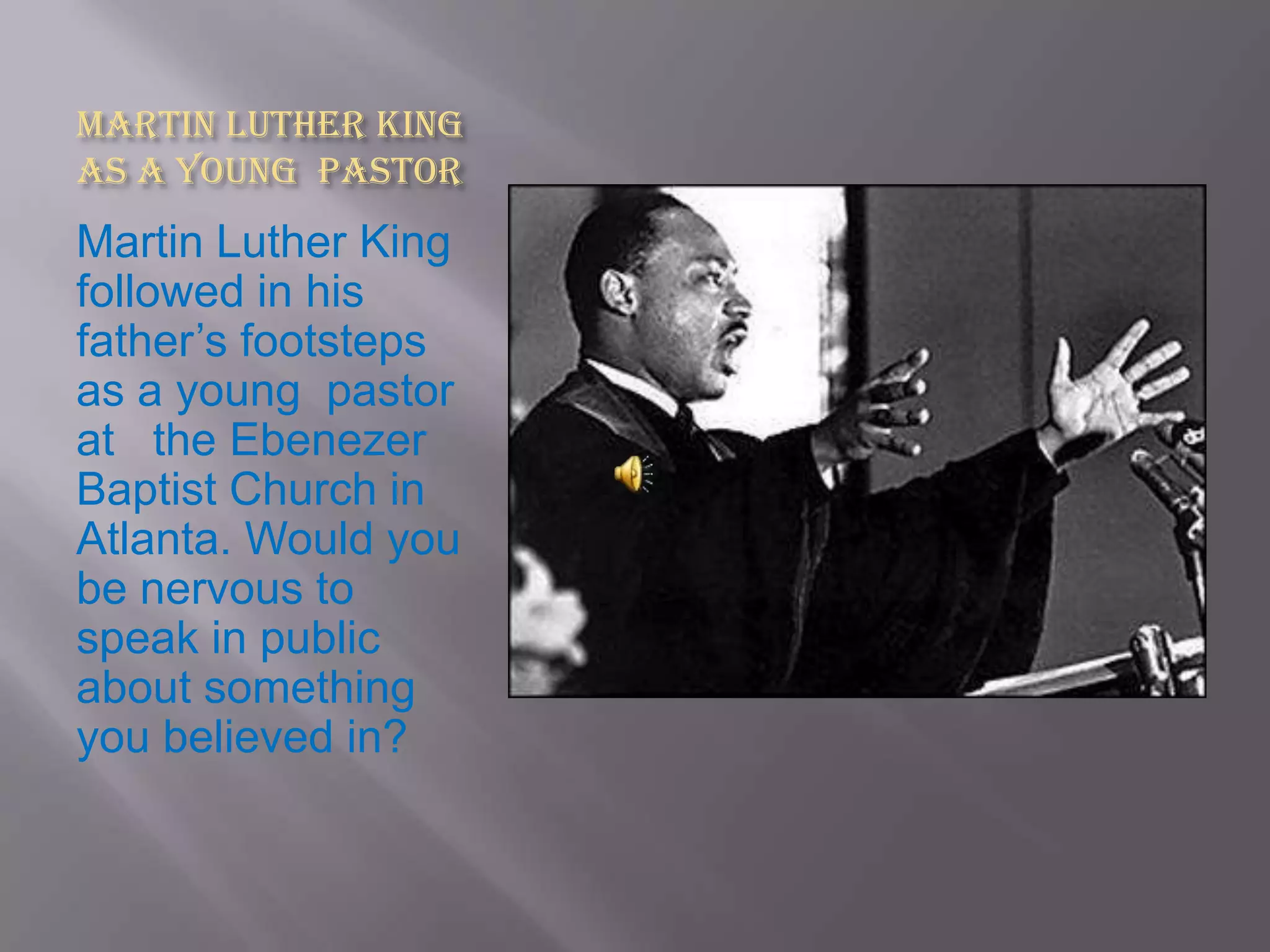 The History of Martin Luther King | PPT