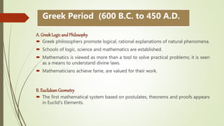 The History of Mathematics and Application of Matrices.pptx