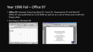 The History of Microsoft Office_Roll No. 1007_ M.Tariq_ 4-30-2023_.pptx