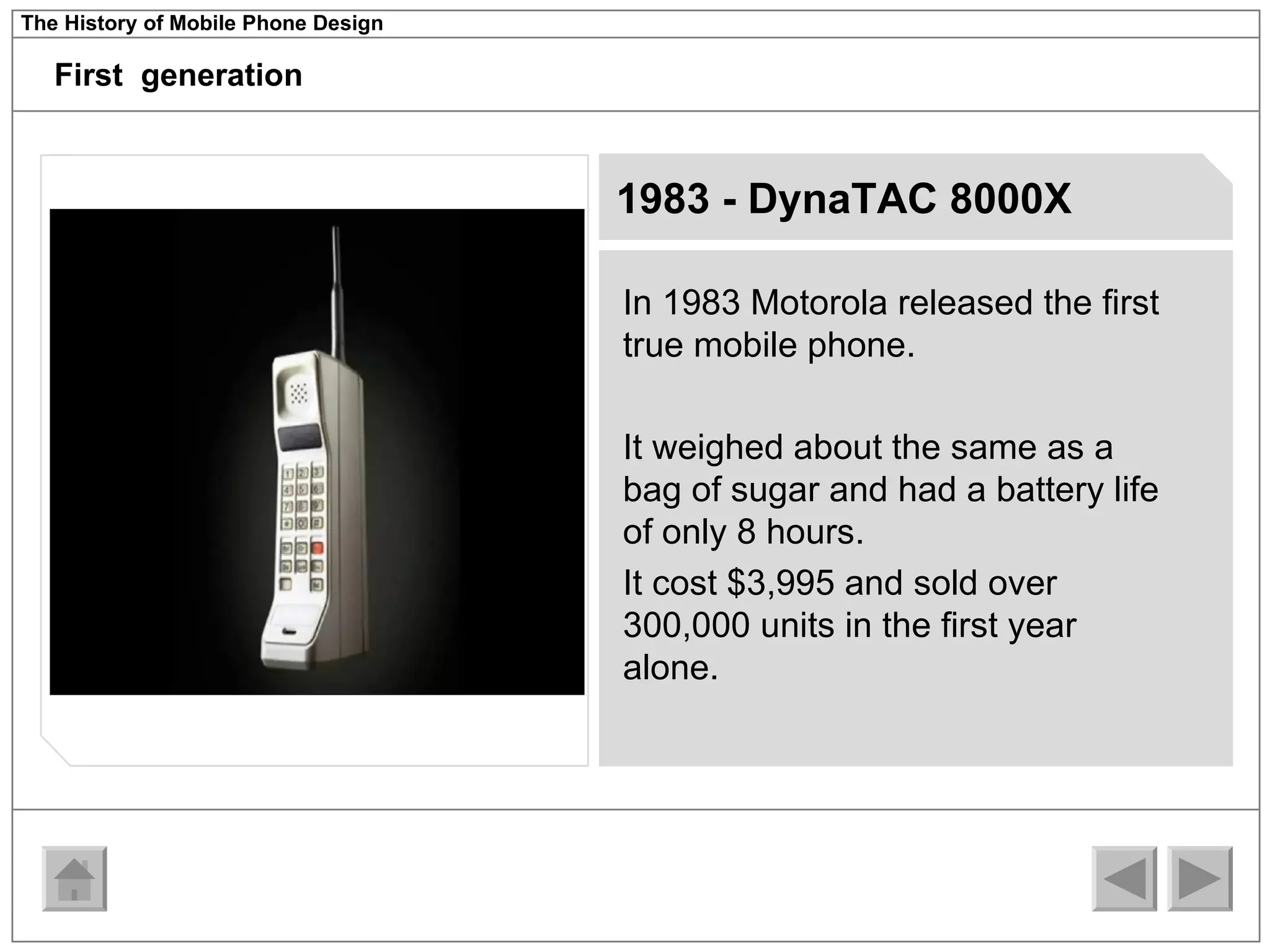 The history of mobile phone | PPT