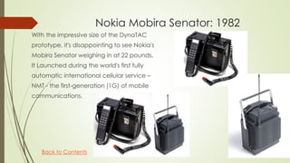 The history of mobile phones | PPT | Free Download