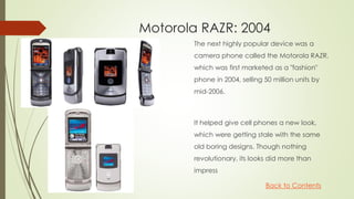 The history of mobile phones | PPTX