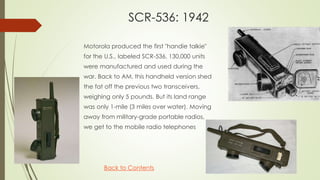 The history of mobile phones | PPTX