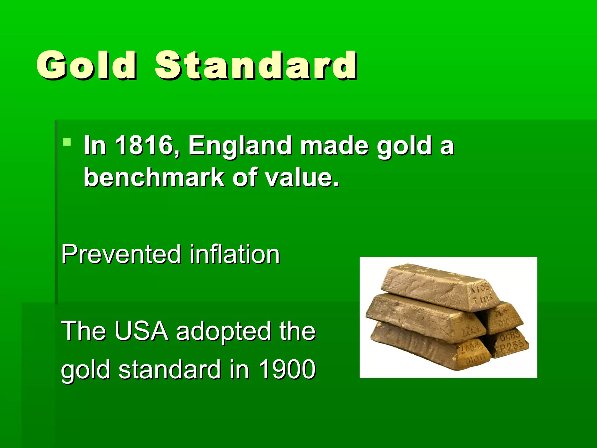 The History Of Money | PPT