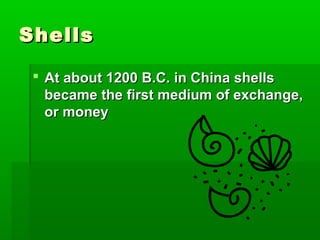 The History Of Money | PPT