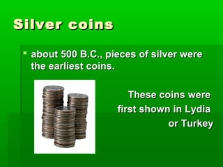 The History Of Money | PPT