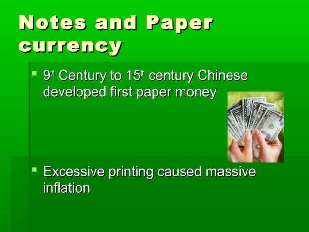 The History Of Money | PPT