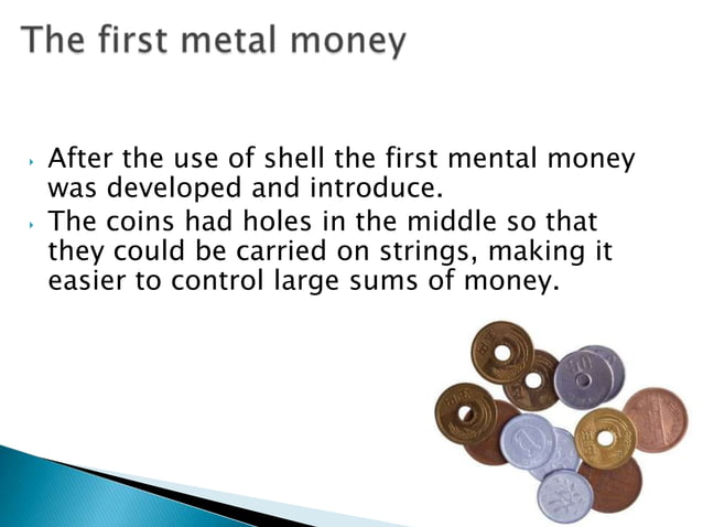 The history of money | PPT | Currencies | Economy