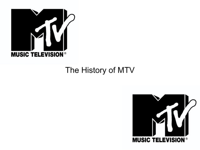 The History of MTV | PPT