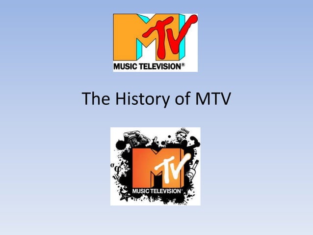 The History of MTV | PPTX | History | Genres