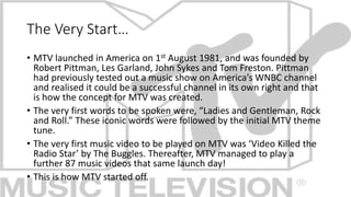 The History of Mtv | PPT