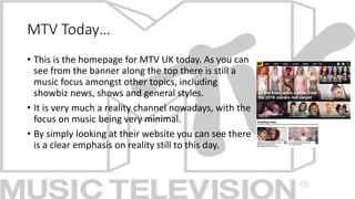 The History of Mtv | PPTX