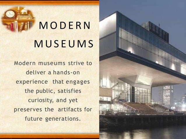 The history of museums | PPTX