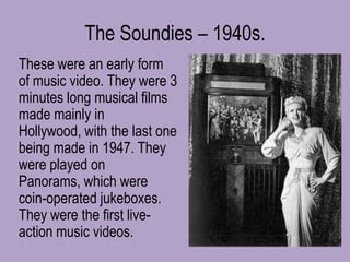 The History Of Music Videos. | PPTX | History | Genres