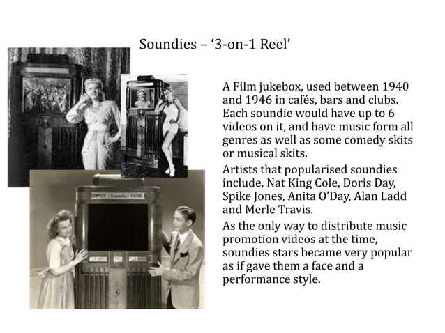 The History of Music Videos | PPT