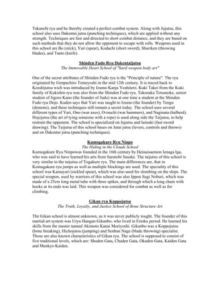 The history of ninjutsu | PDF