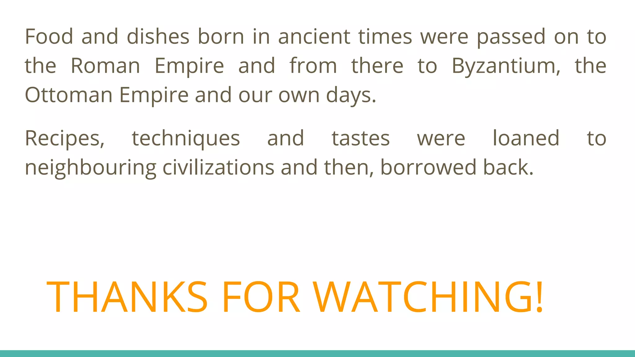 The history of greek food | PPTX