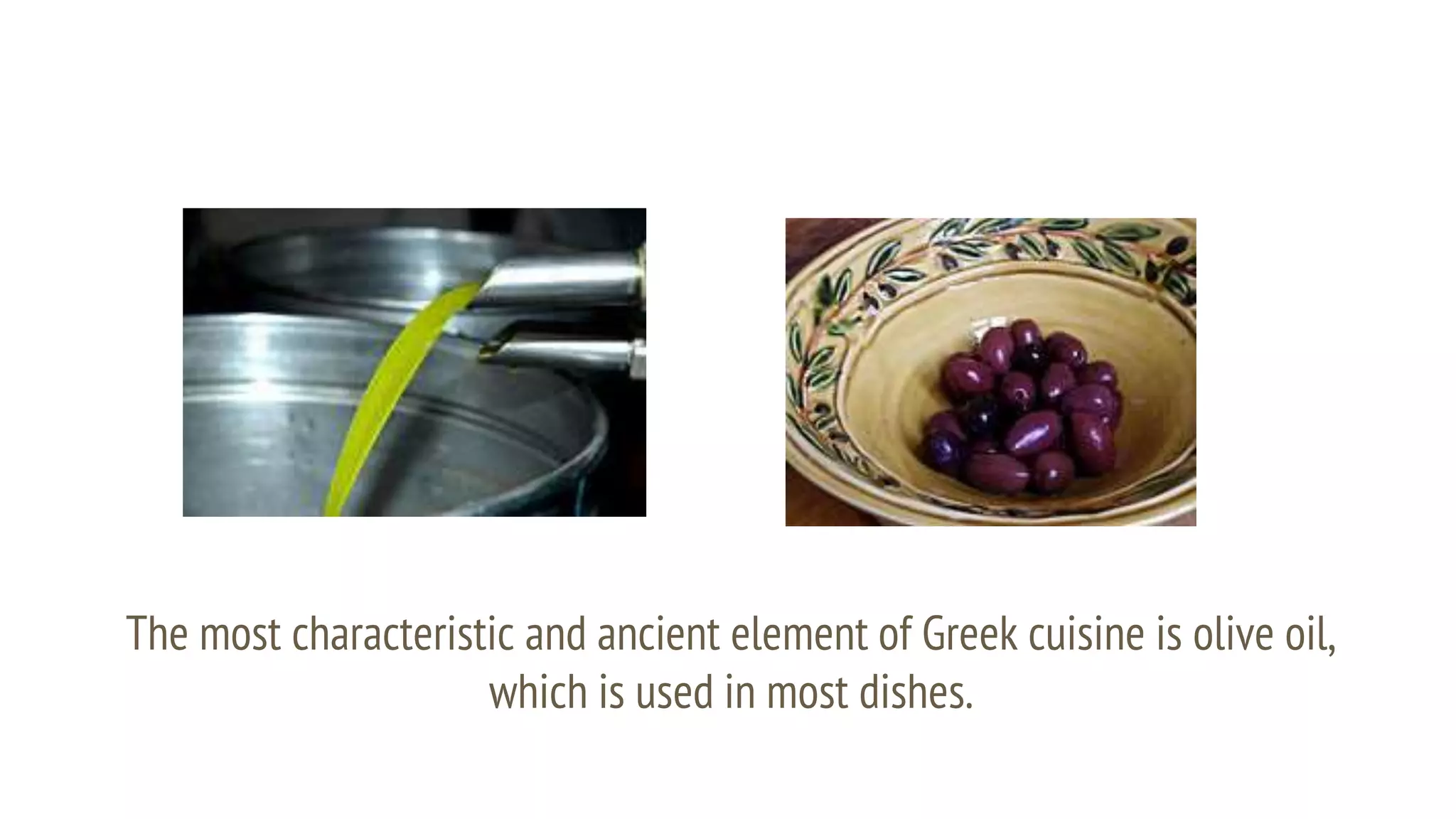 The history of greek food | PPTX