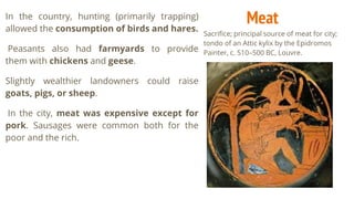 The history of greek food | PPTX