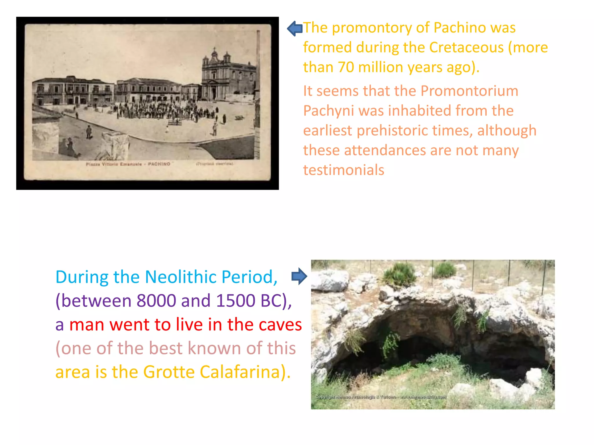 The history of Pachino | PPTX