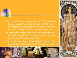 The history of packaging | PPS