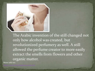 The History of Perfume | PPTX