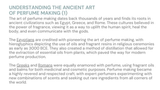 The Fascinating History of Perfumes | PDF | Perfume and Fragrance | Beauty