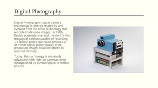 The History of Photography | PPTX