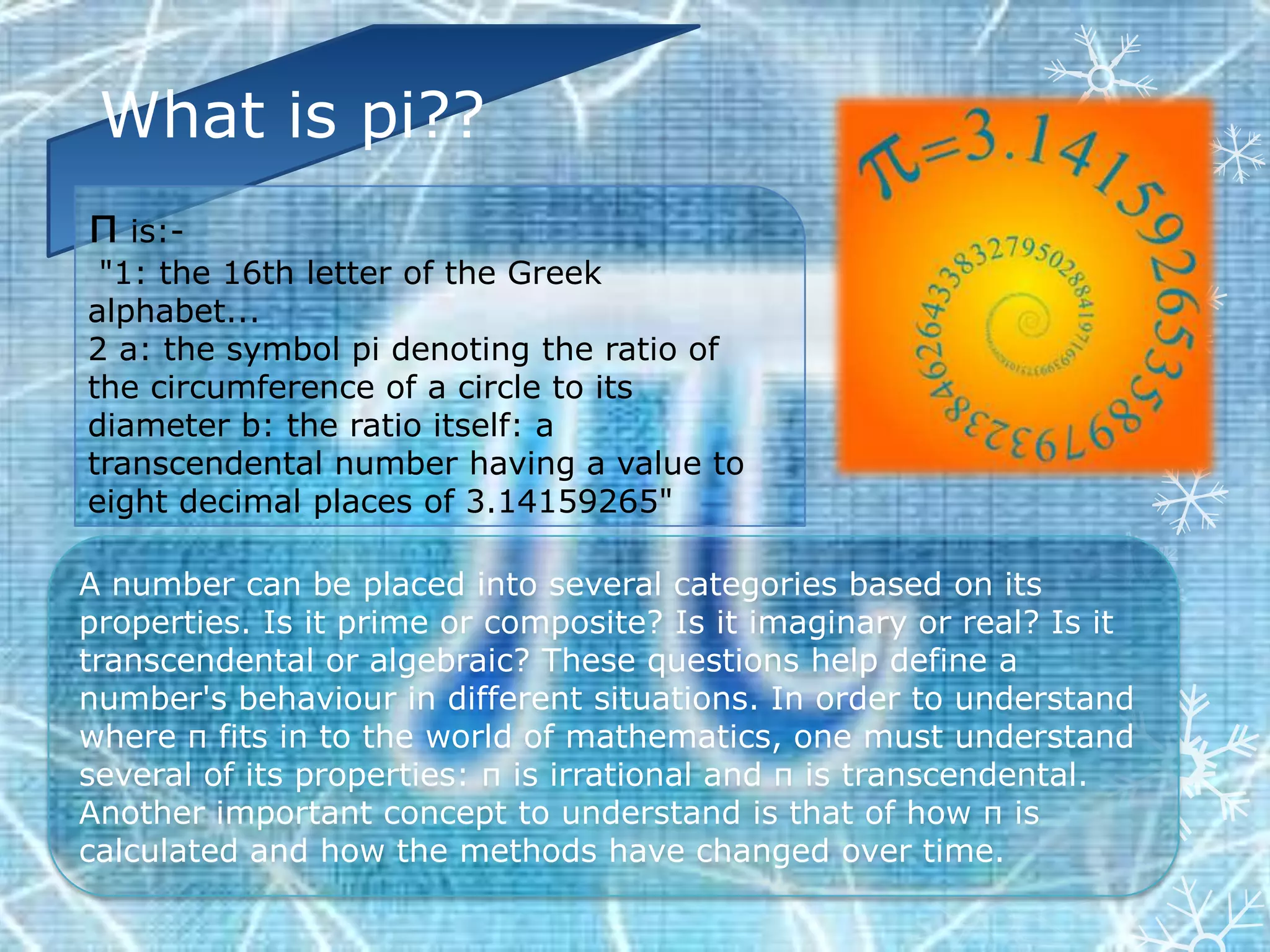 The history of pi | PPTX
