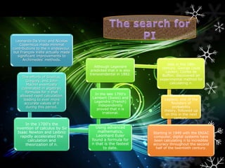The history of pi | PPTX