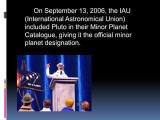 The history of pluto | PPTX