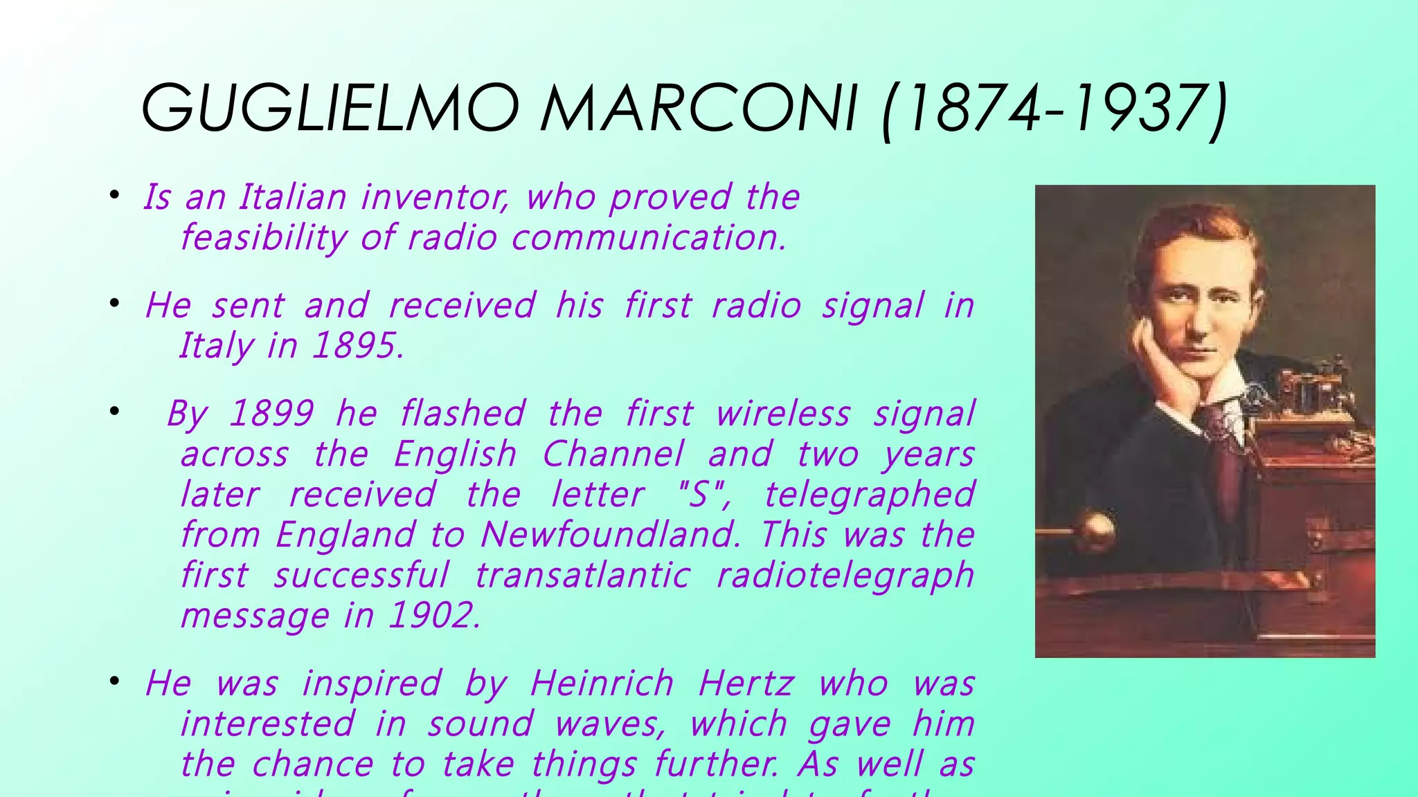 THE HISTORY OF RADIO | ODP