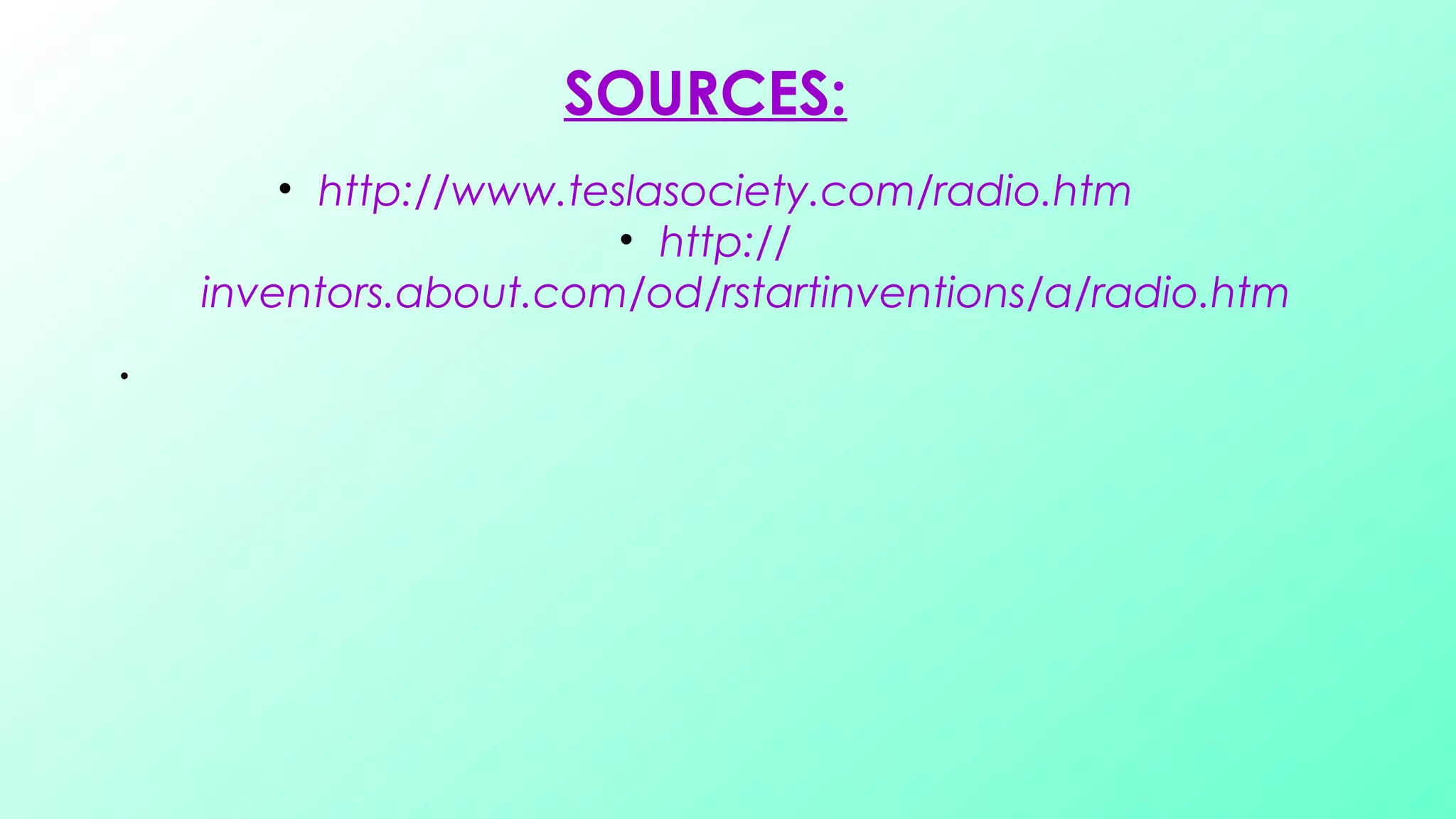 THE HISTORY OF RADIO | ODP
