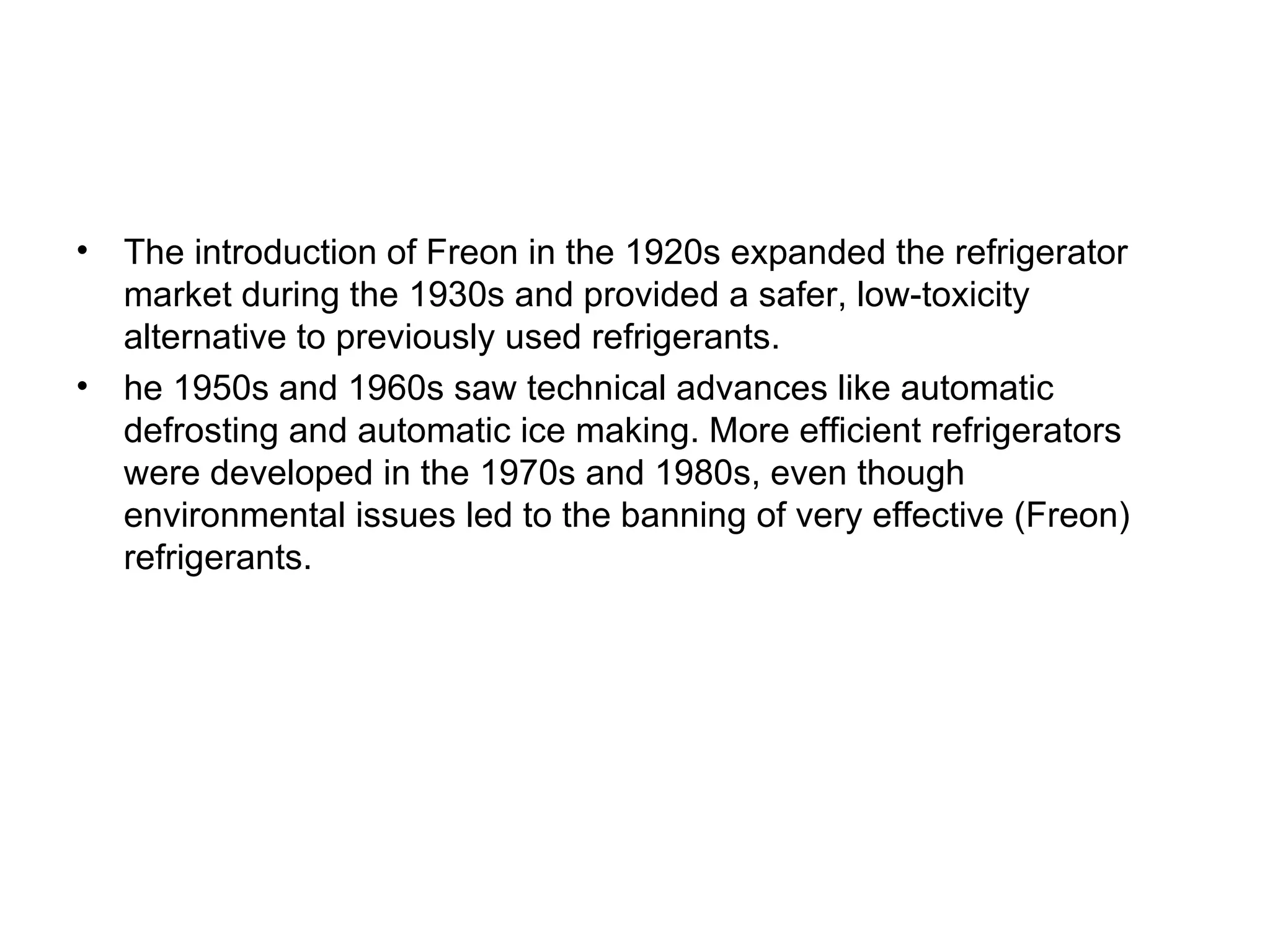 The history of refrigerators | PPT