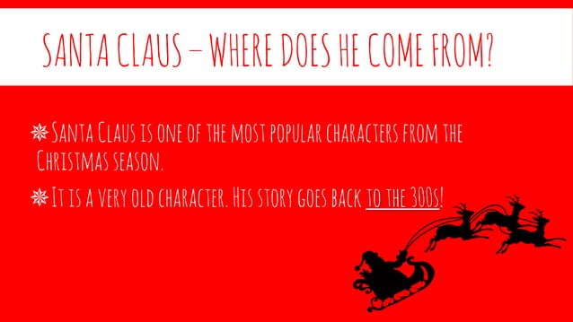 The history of santa claus | PDF