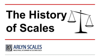 The History of Scales | PDF