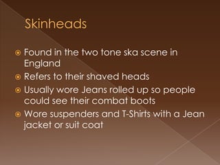 The history of ska | PPTX