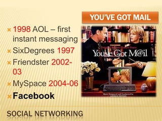 The history of social media | PPTX