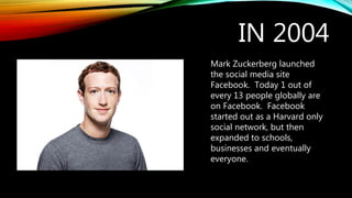 The history of social media 10 4-17 | PPT