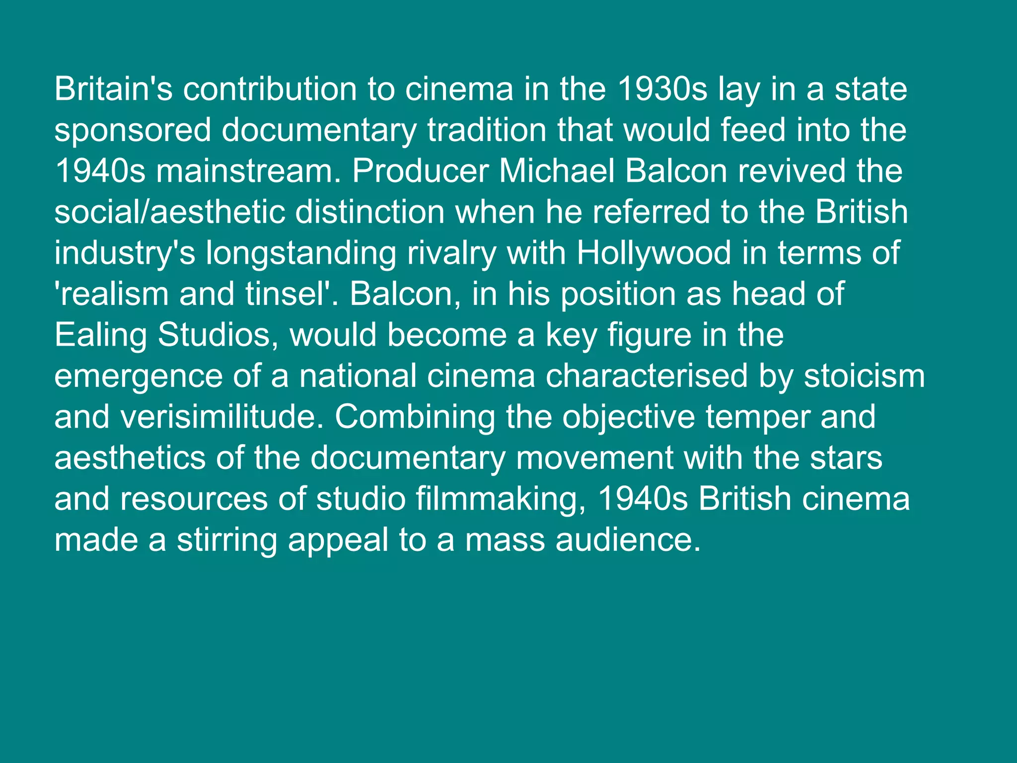 The history of social realism films | PPT