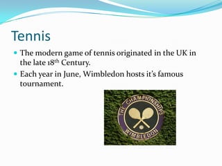 The History Of Sport 1 | PPTX