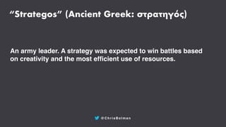 The History and Origins of Strategy: from Ancient China to Amazon | PDF