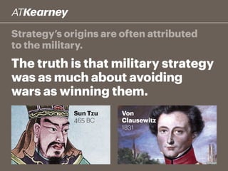 The History of Strategy and Its Future Prospects | A.T. Kearney | PDF