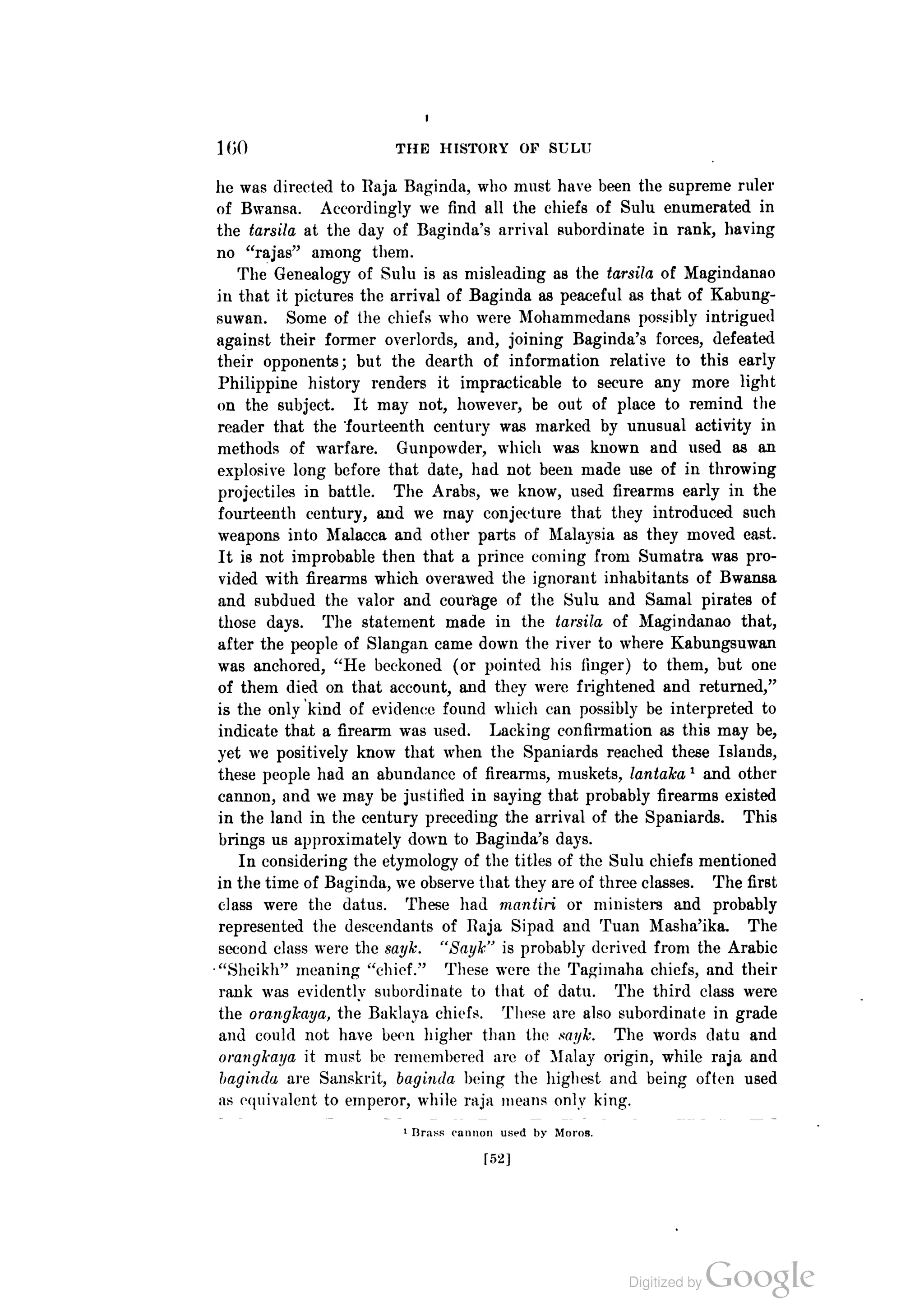 THE HISTORY OF THE SULU (Philippines) | PDF