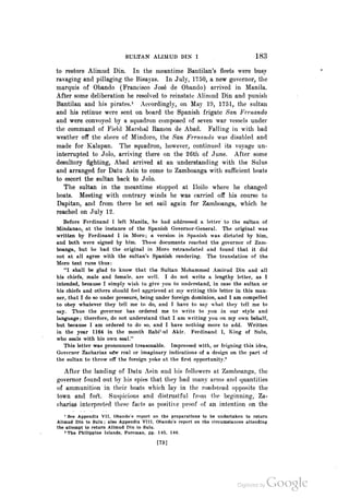 THE HISTORY OF THE SULU (Philippines) | PDF